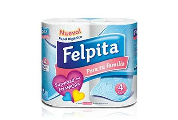 PAPEL HIGIENICO FELPITA 12 X 4 X 30M